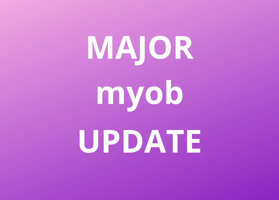 Update For MYOB AccountRight Users | Blog | 3rd Arm Admin